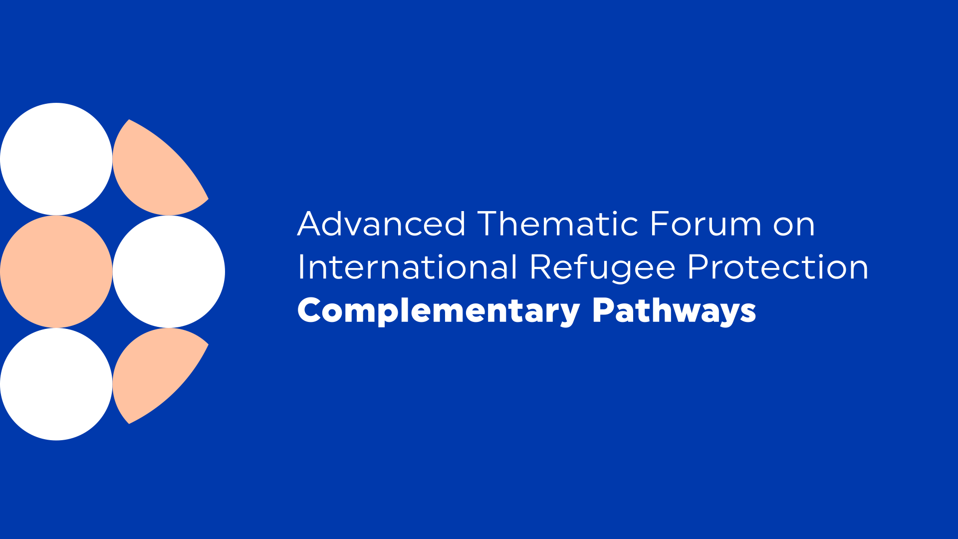 Advanced Thematic Forum on International Refugee Protection ...